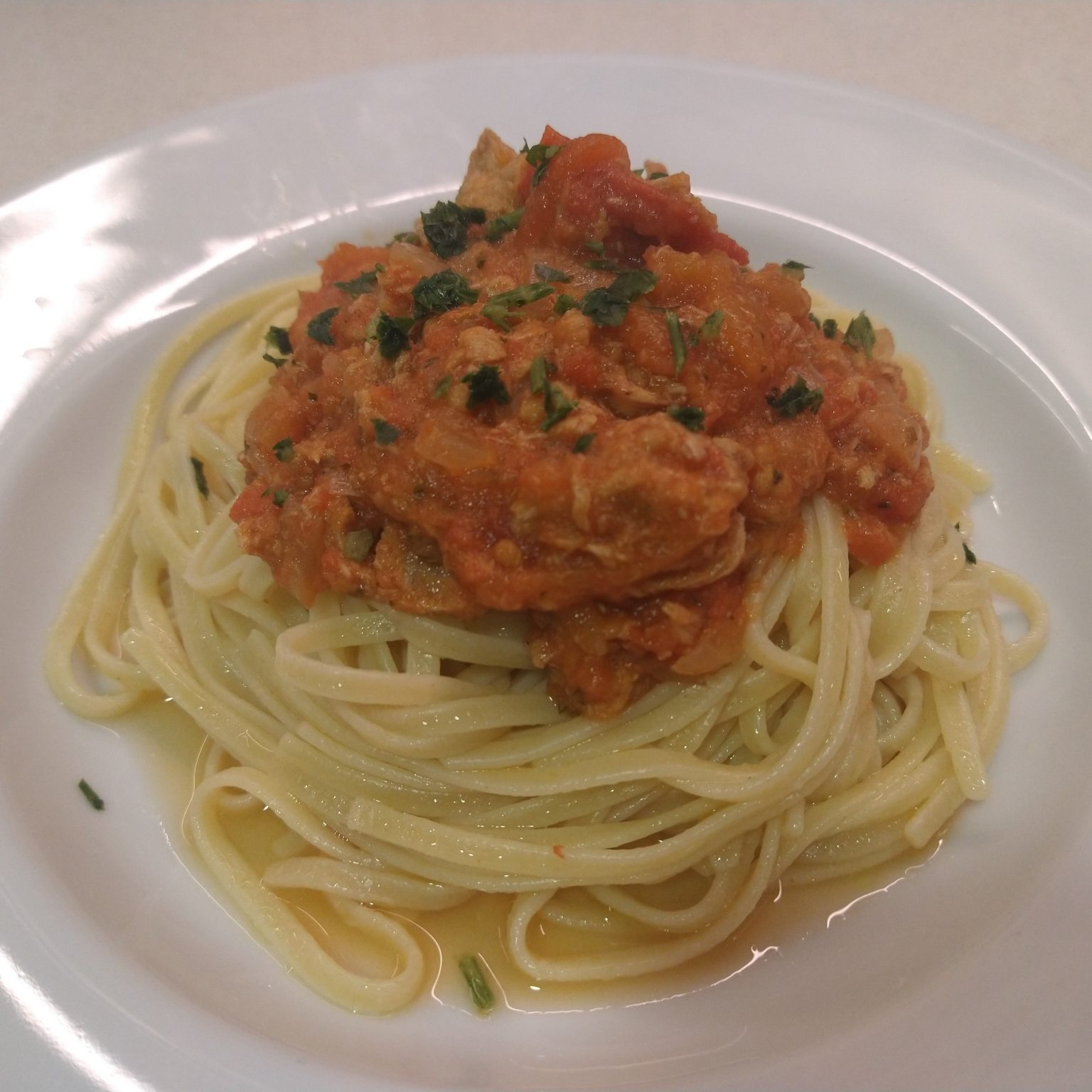 Salsa Roja para pasta de Atún - Soy Malena